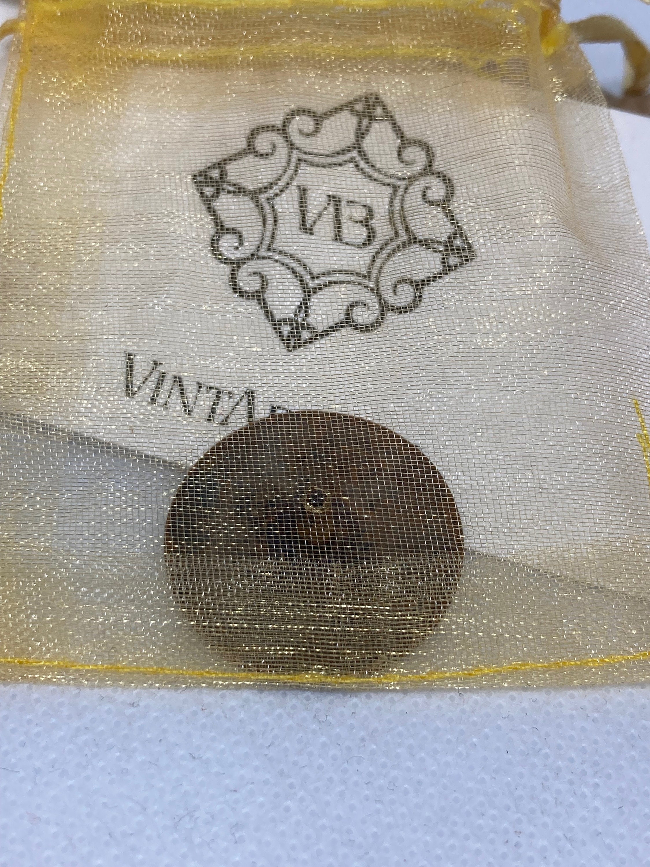 Vintage Porcelain Button With Rose - Etsy