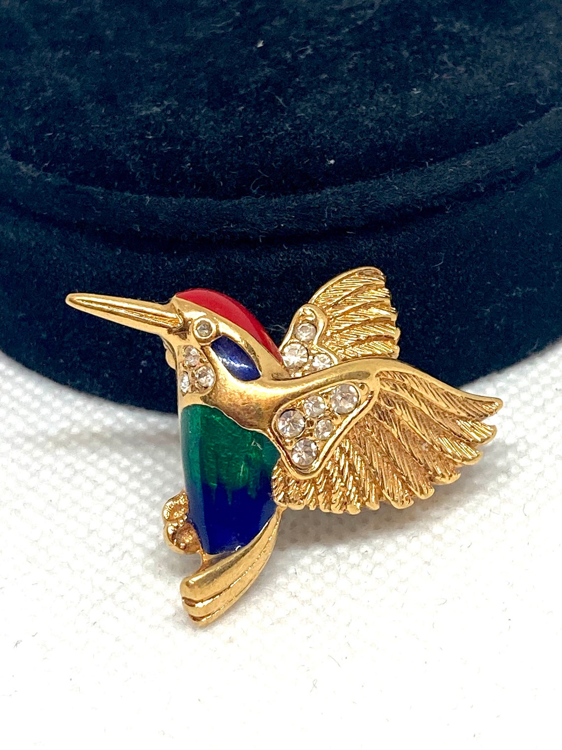 Vintage Atwood and Sawyer Hummingbird Brooch, Pin - Etsy
