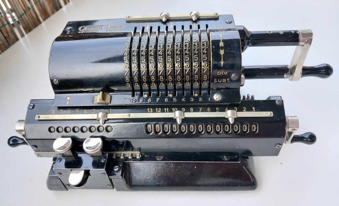 Original Odhner Mechanical Calculator - Etsy