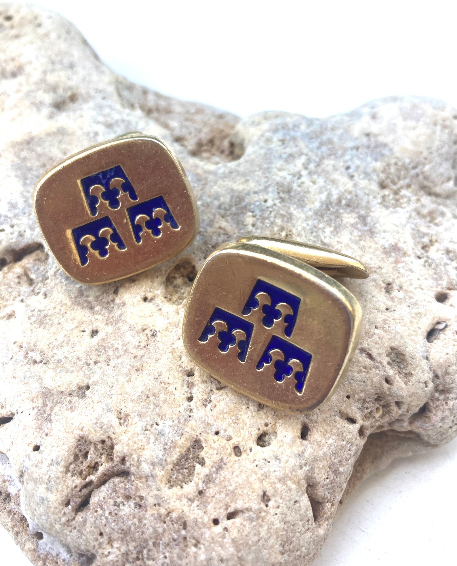Vintage Three Crowns Sporrong and Co Cufflinks - Etsy