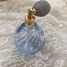 Vintage Glass Perfume Bottle With Puffy - Etsy