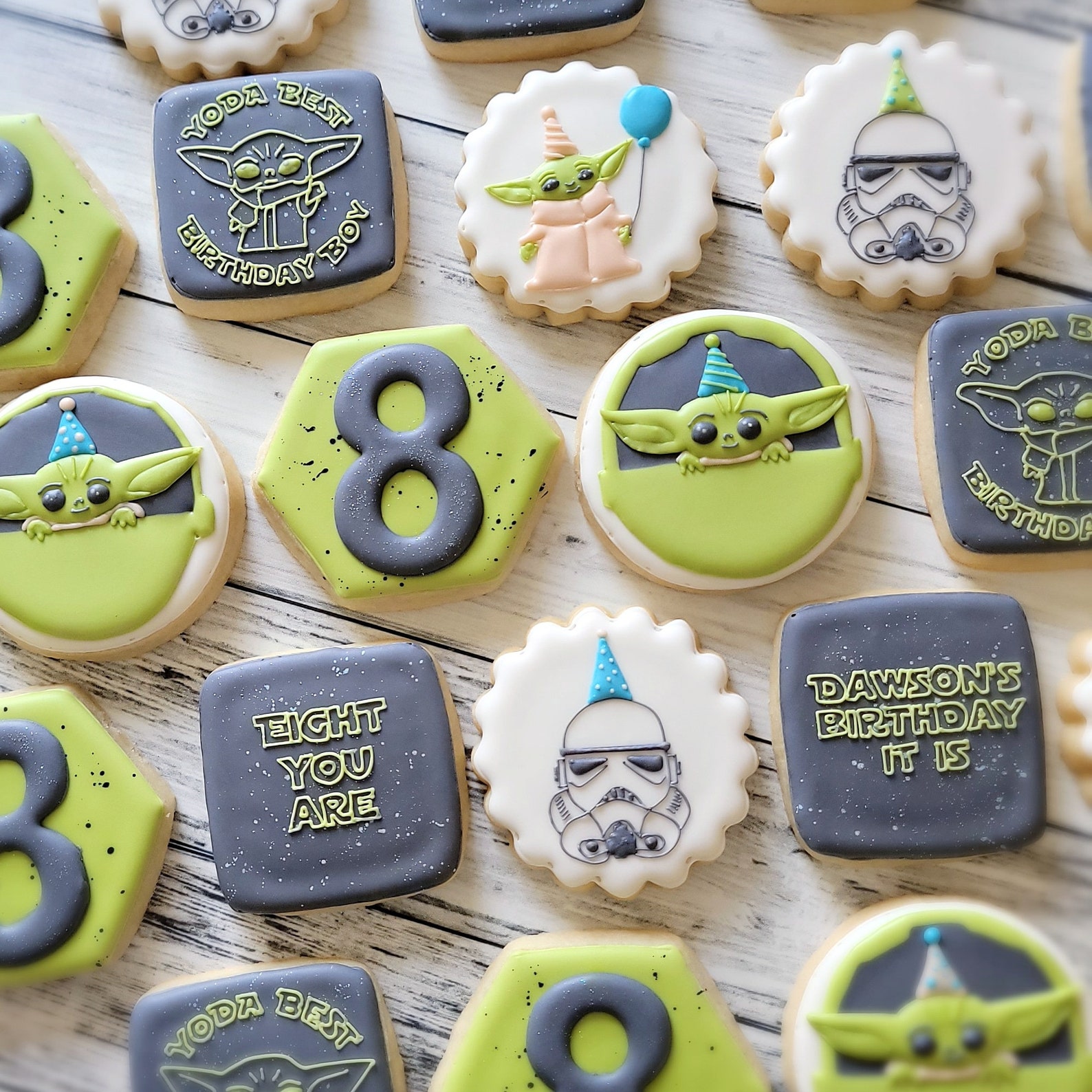 Custom Royal Icing Sugar Cookies - Etsy