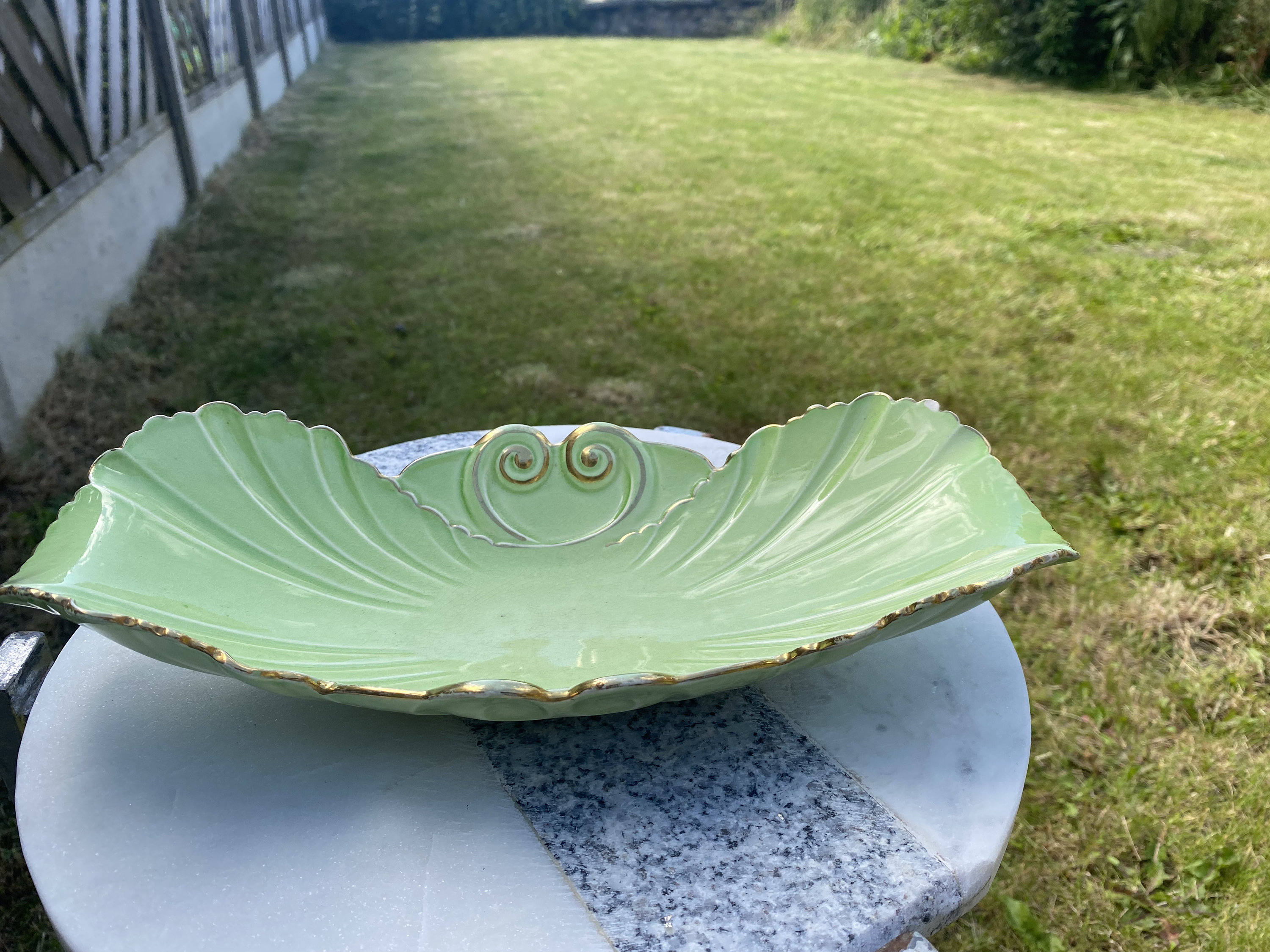 Vintage Carlton Ware Australian Design Bowl With Gold Swirl - Etsy