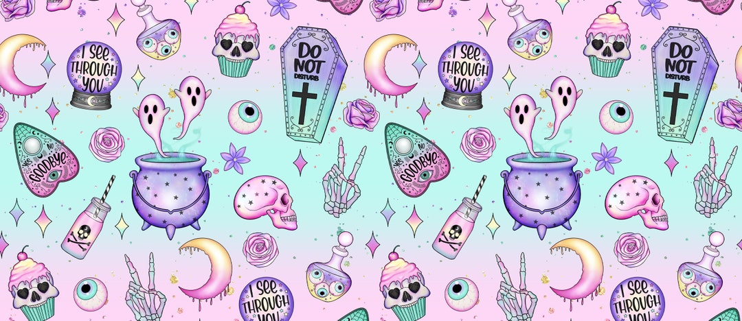 Pastel Goth Print - Etsy