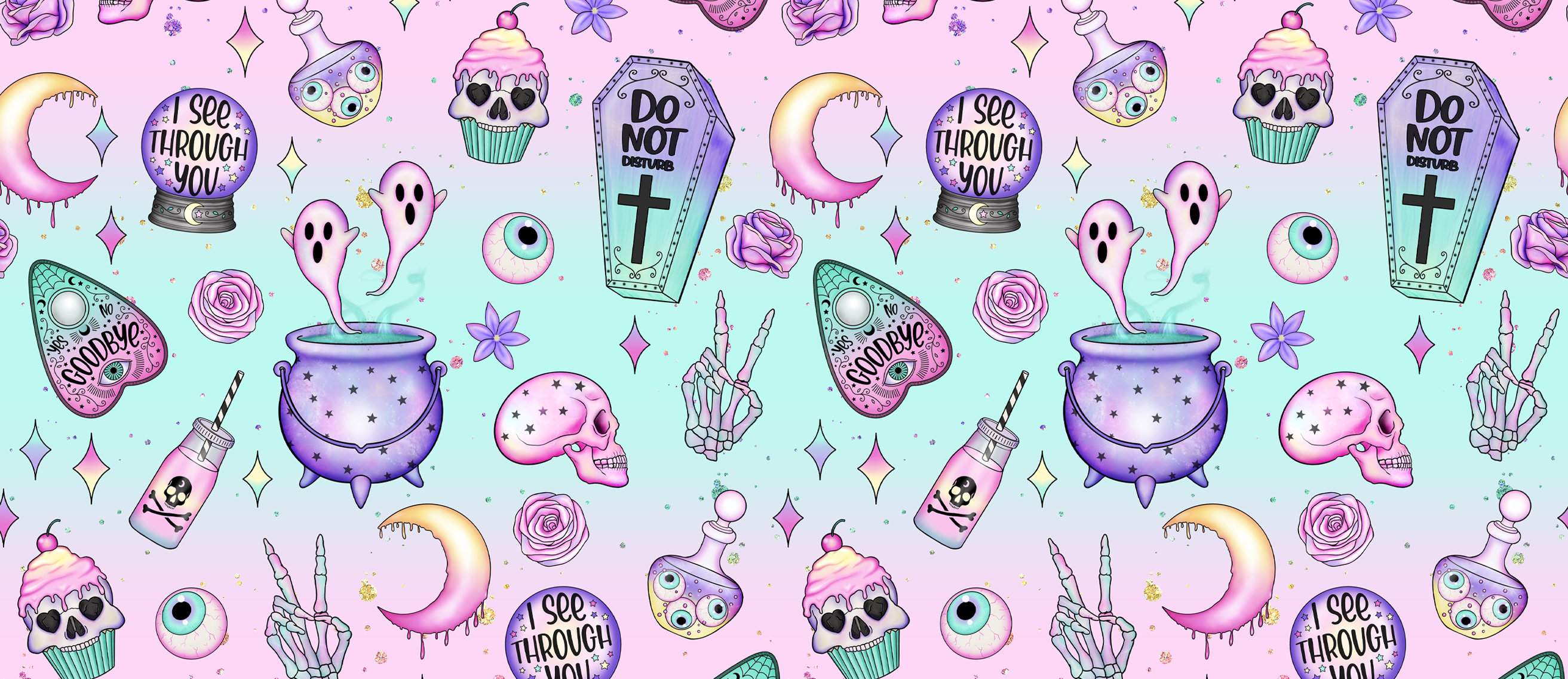 Pastel Goth Print - Etsy