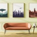 Minimalist Star Wars Inspired Prints Trilogy Series: Bespin, Coruscant ...