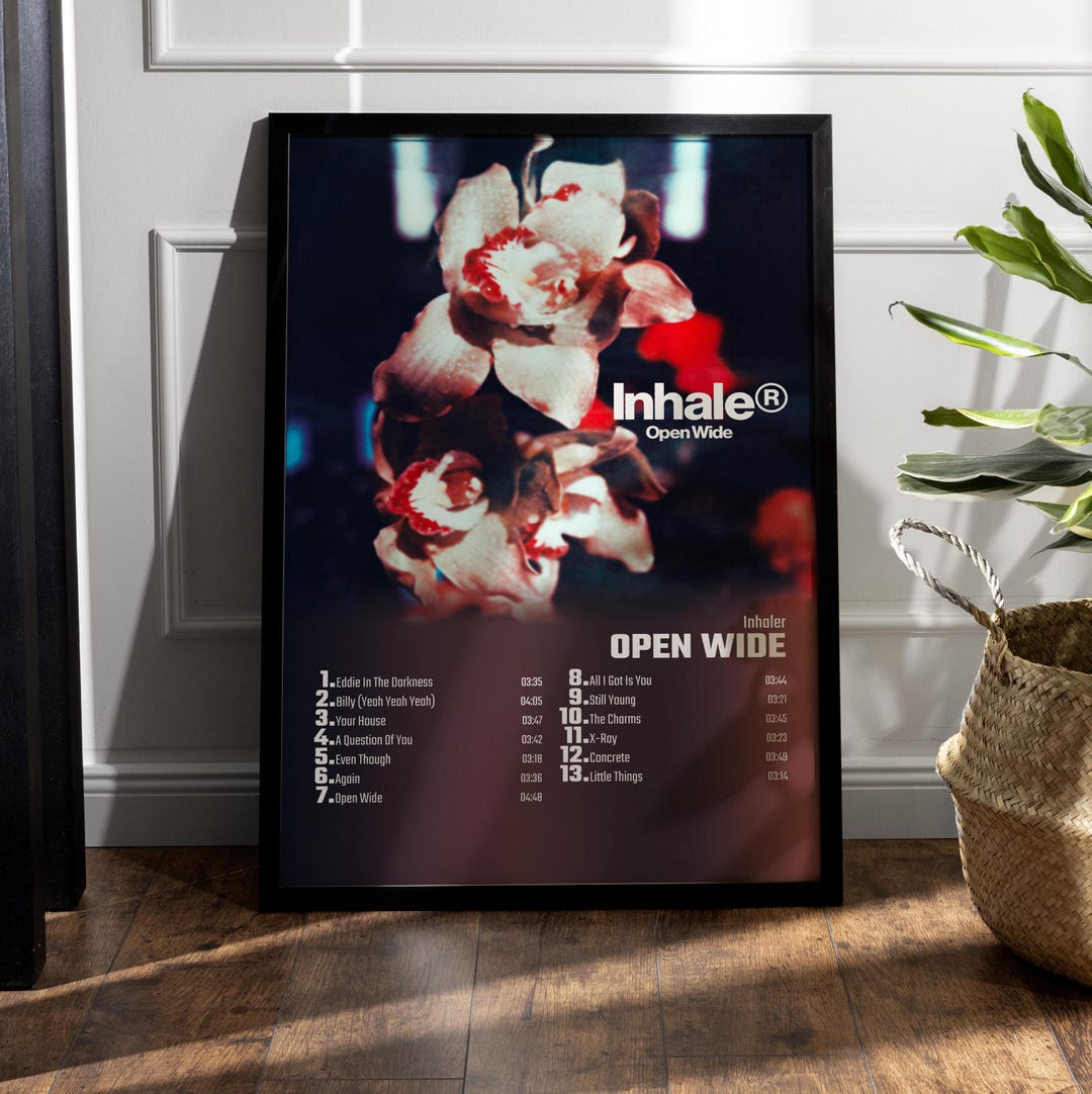 Open Wide - Inhaler Album Cover Poster - Etsy