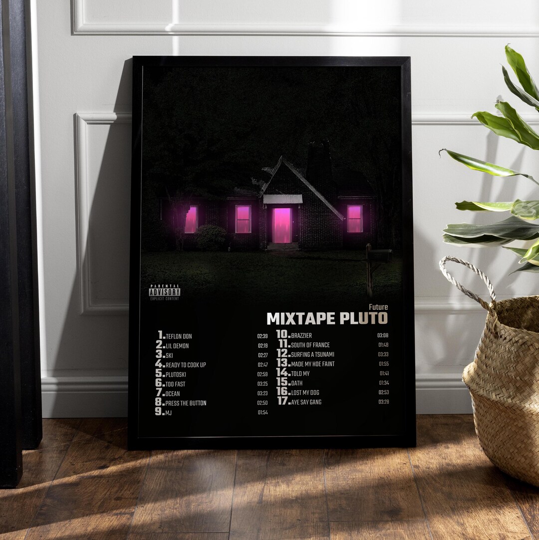 Future - Mixtape Pluto Album Cover Poster - Etsy