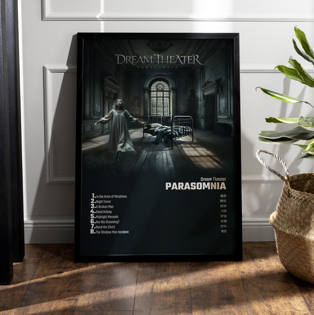 Dream Theater - Parasomnia Album Cover Poster - Etsy