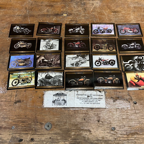 Harley Davidson Trading Cards - Etsy