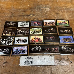 Harley-davidson Collectors Series Trading Cards - Etsy
