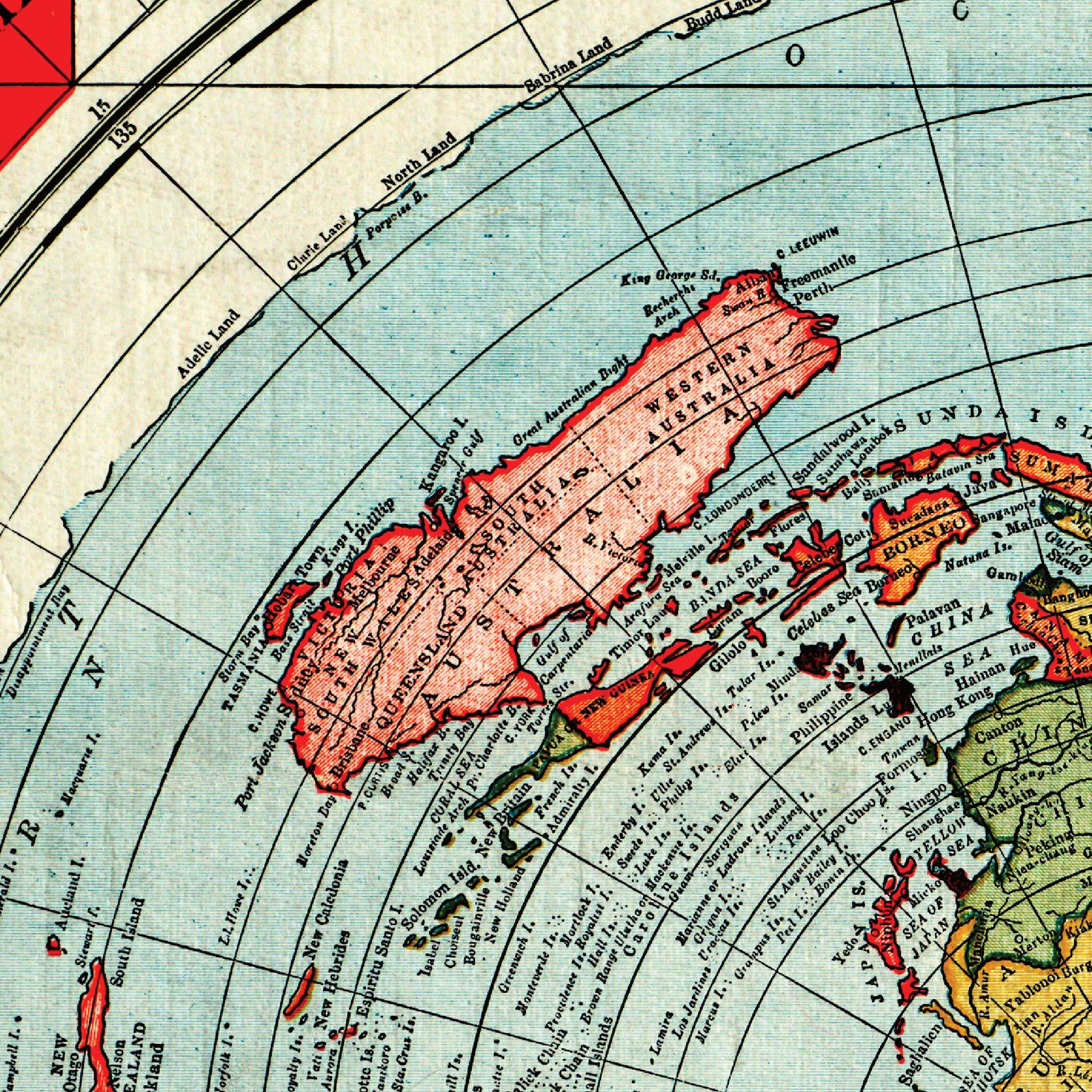 Mapa de la Tierra plana - Alex Gleason 1892 / 5 estrellas (94 reseñas ...