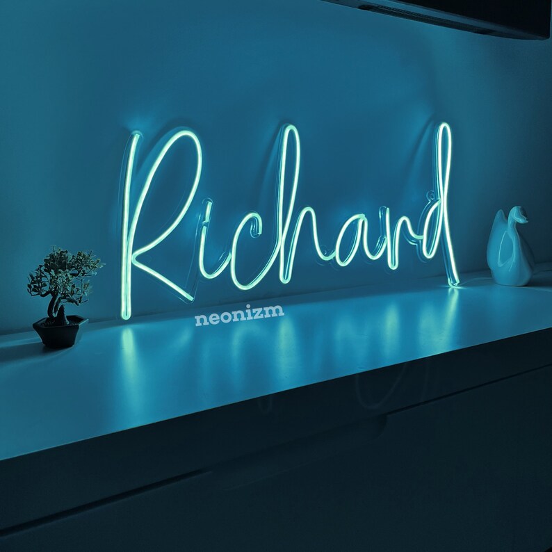 Custom Name Neon Sign for Kids Room Decor, Nursery Name Sign, Baby Name ...