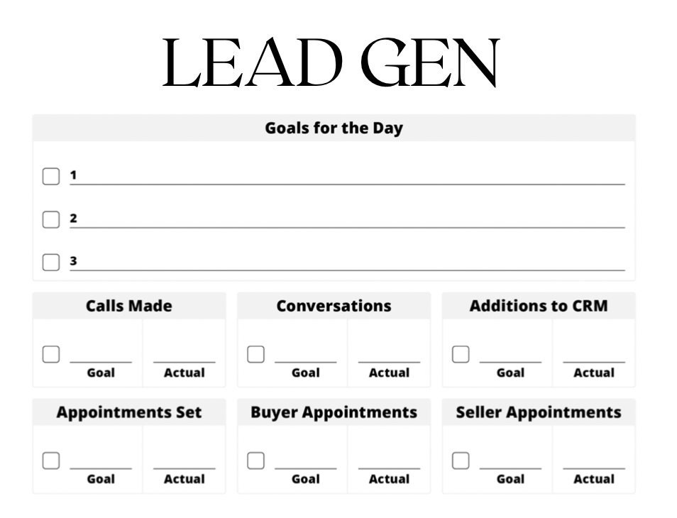 Lead Generation Tracker - Etsy