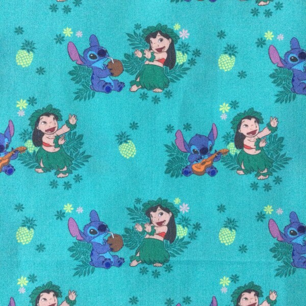 Lilo and Stitch Fabric - Etsy UK
