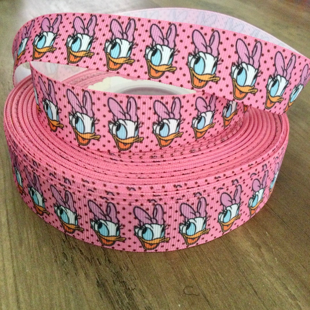 Daisy Duck Grosgrain Character Ribbon - Etsy
