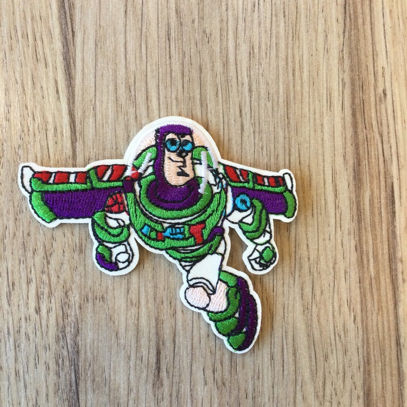 Buzz Lightyear Embroidered Patch - Etsy