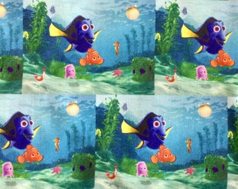 Finding Nemo Fabric Fat Quarter continuous Cut Pixar Dory - Etsy