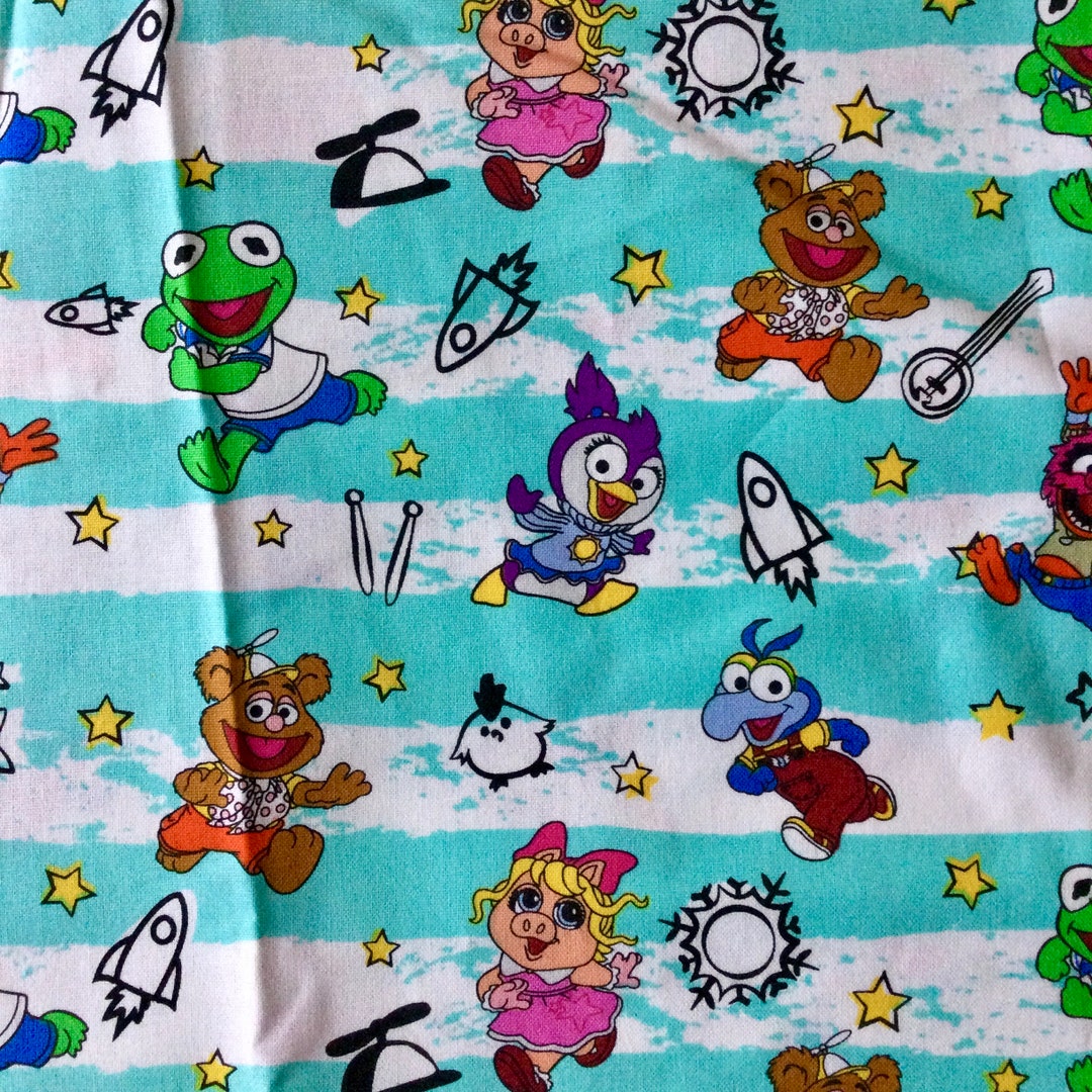 Muppet Babies Character Fabric - Etsy UK