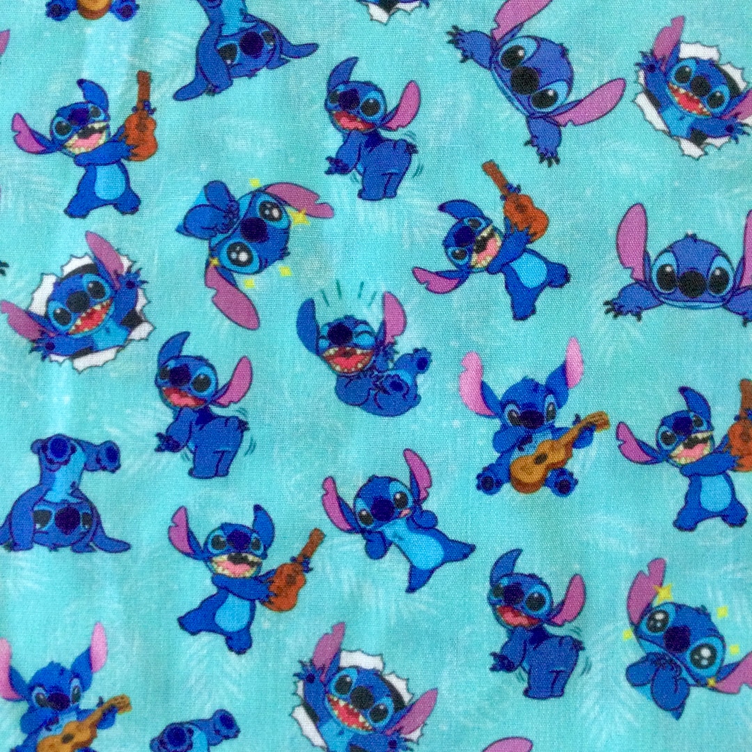 Lilo and Stitch Character Fabric - Etsy
