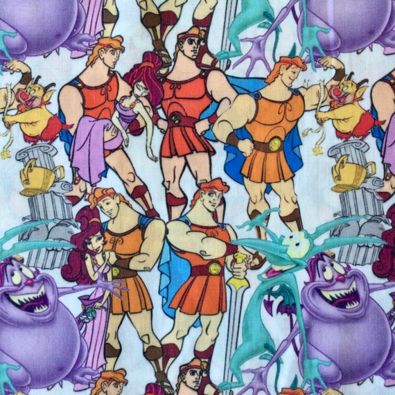 Hercules Character Fabric | Etsy