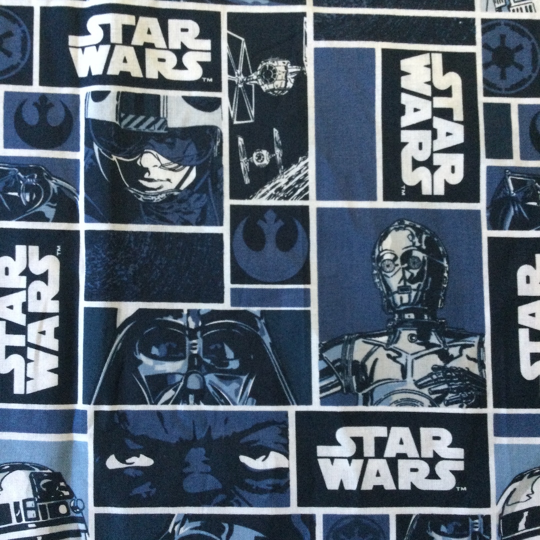 Star Wars Character Fabric - Etsy UK
