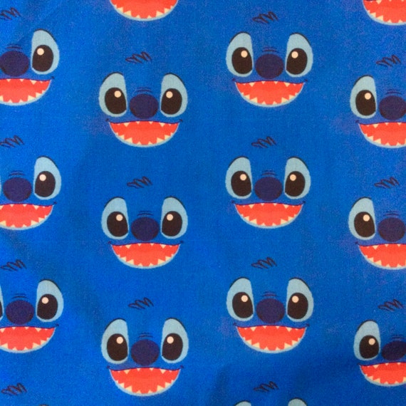 Stitch Character Fabric - Etsy