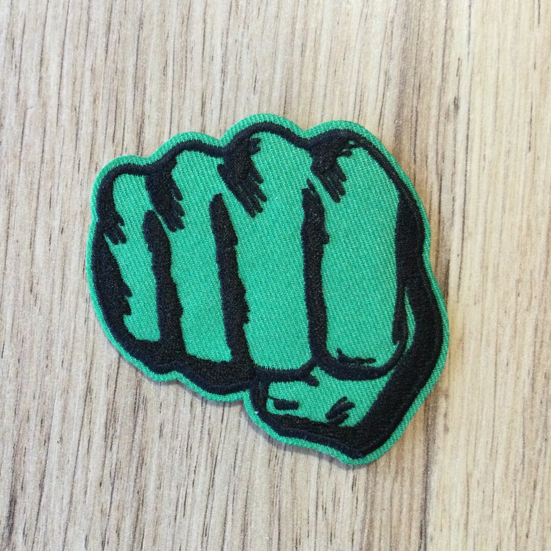 Hulk Embroidered Patch - Etsy