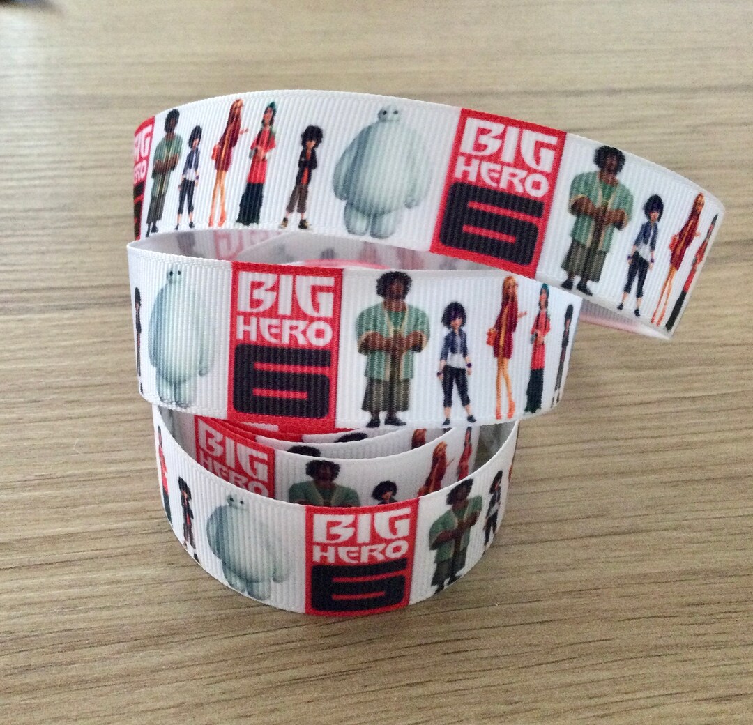 Big Hero 6 Grosgrain Character Ribbon by the Yard - Etsy