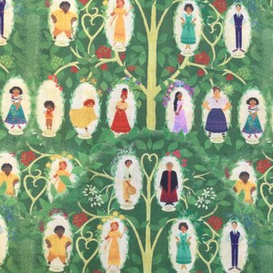 Encanto Madrigal Family Tree Character Fabric - Etsy