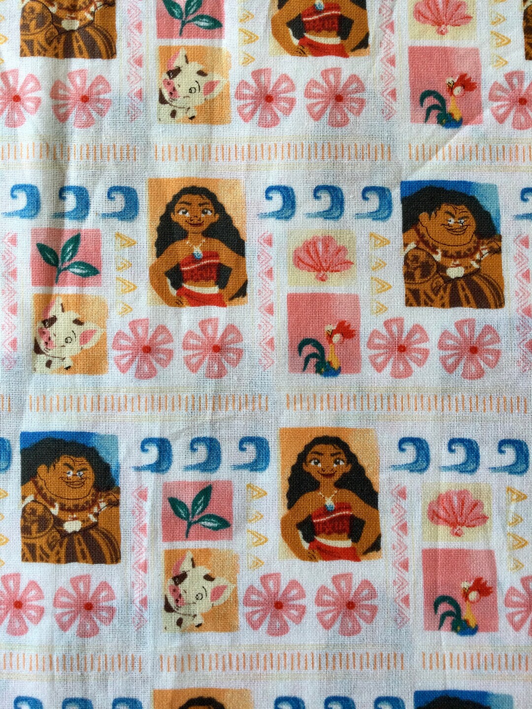 Moana Character Fabric - Etsy