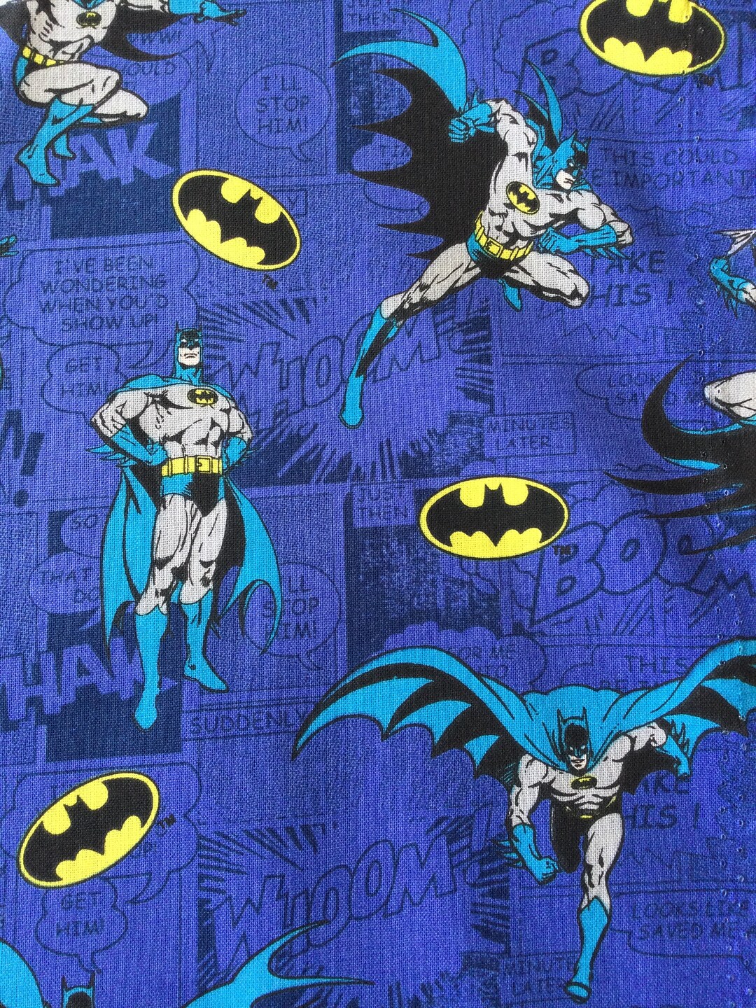 Batman Character Fabric - Etsy