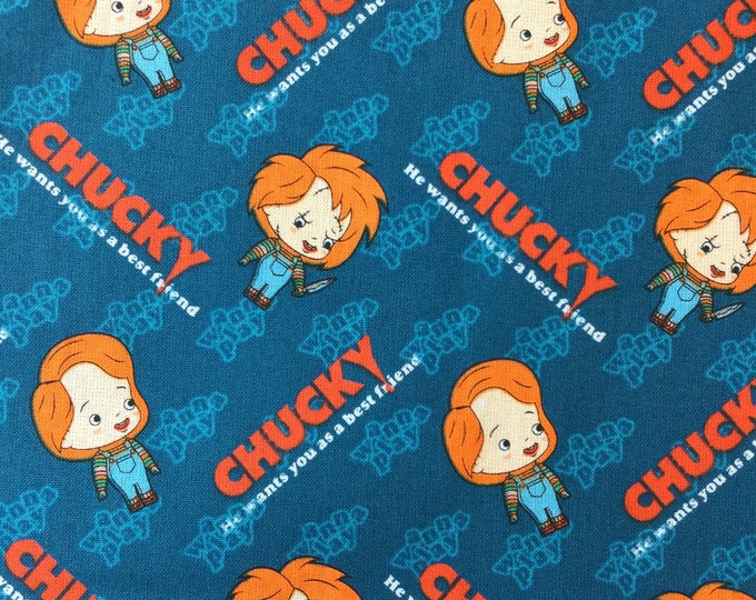 Chucky Character Fabric - Etsy