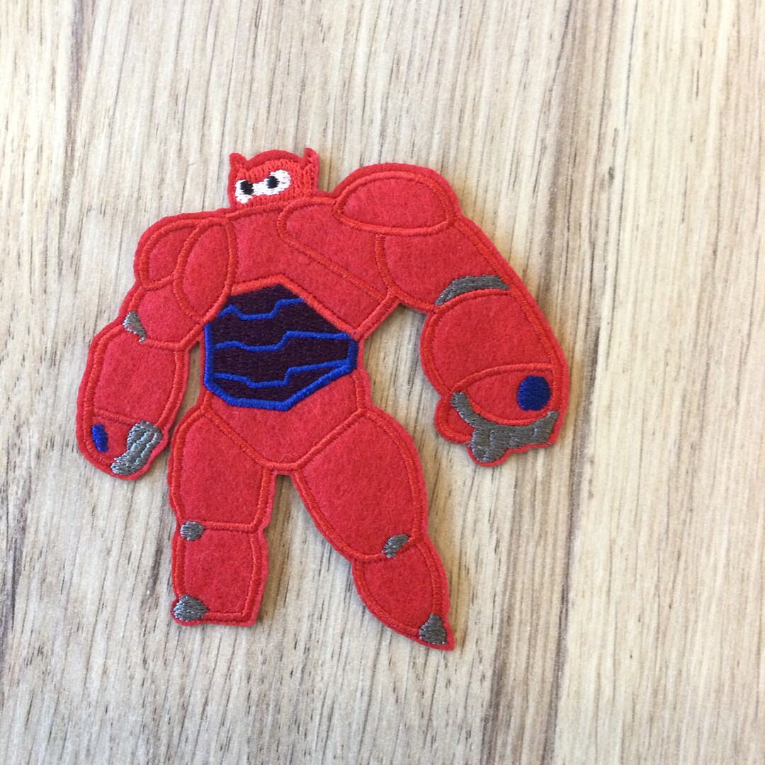 Baymax Embroidered Patch - Etsy