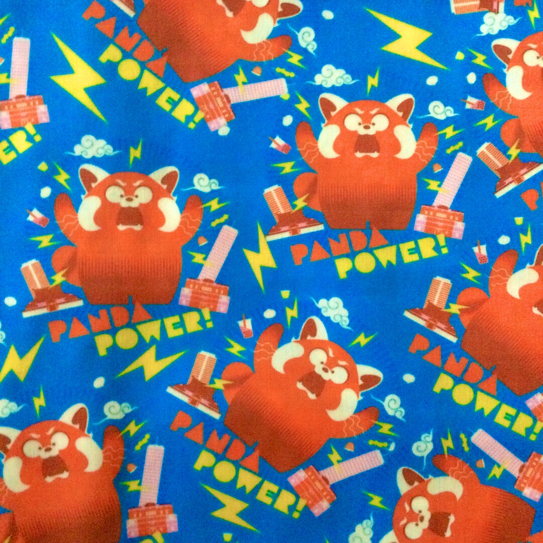 Turning Red Character Fabric - Etsy