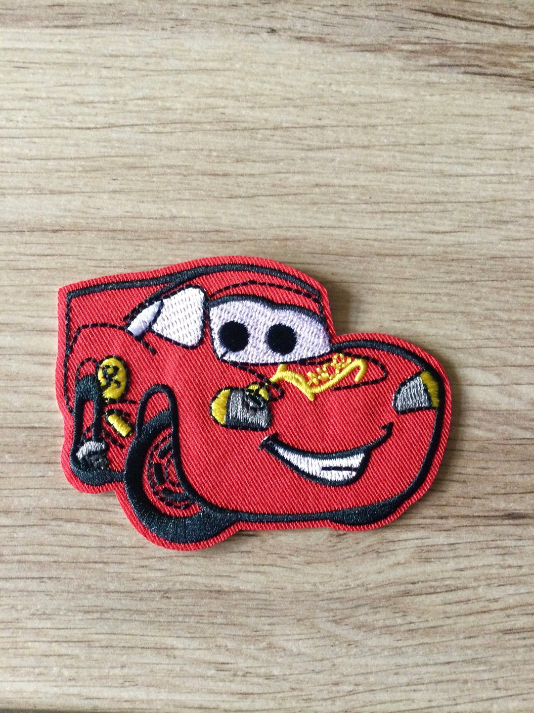 Lightning Mcqueen Cars Embroidered Patch - Etsy