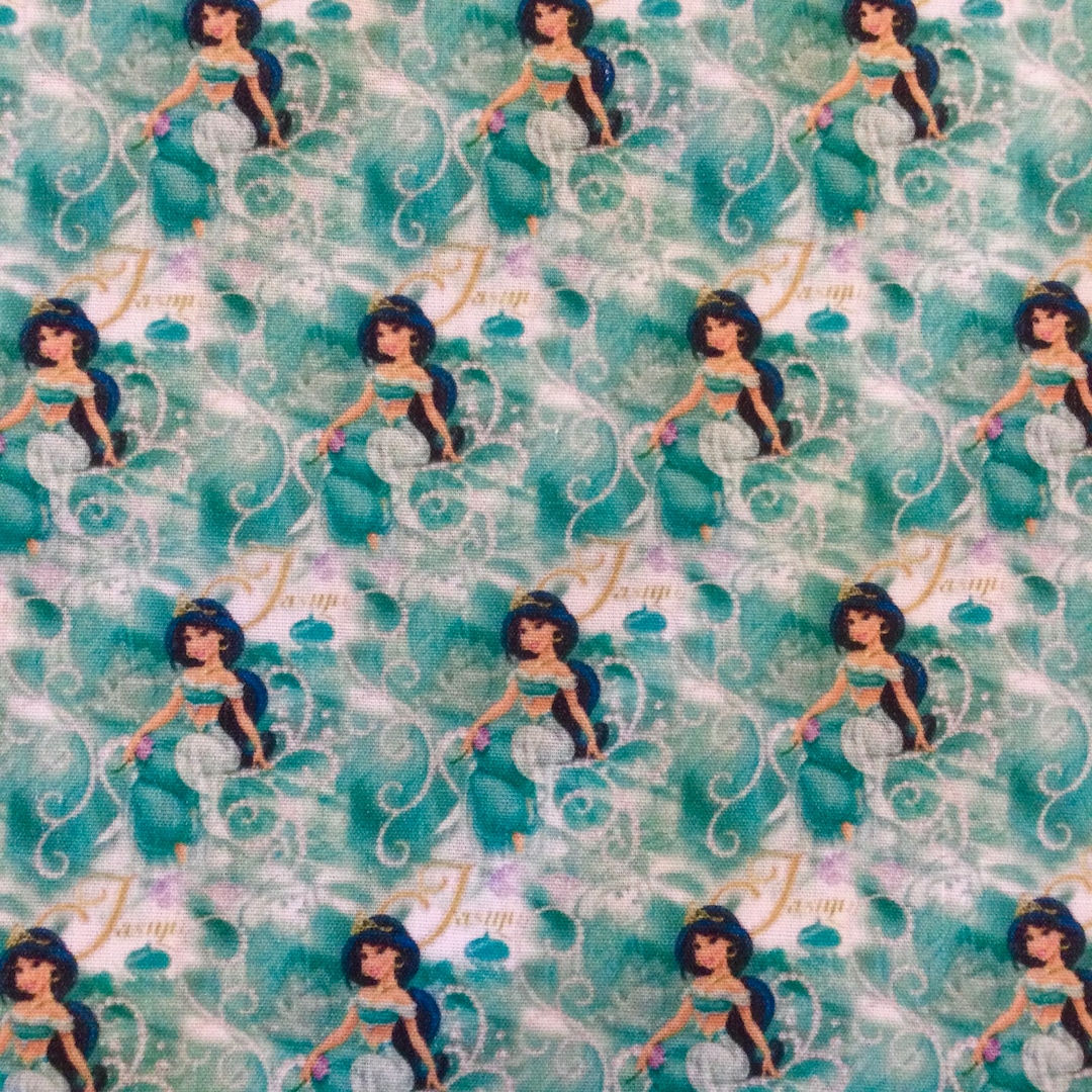 Princess Jasmine Character Fabric - Etsy