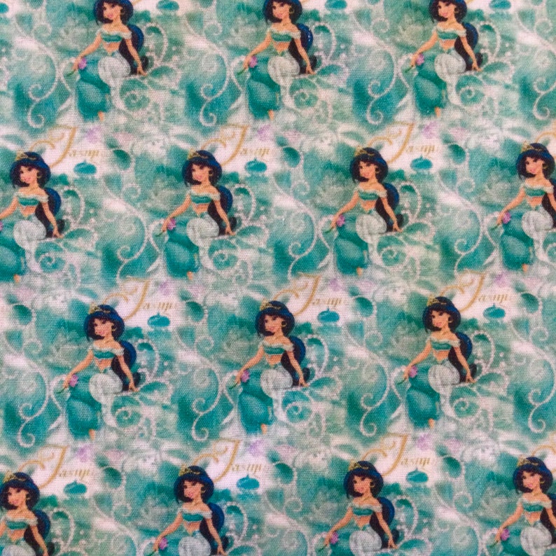 Princess Jasmine Character Fabric | Etsy