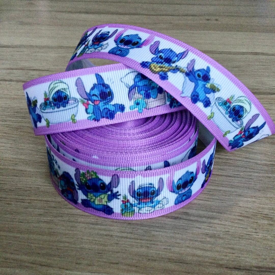 Stitch Grosgrain Character Ribbon - Etsy