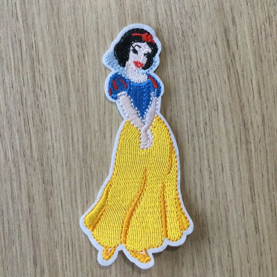 Snow White Embroidered Patch - Etsy