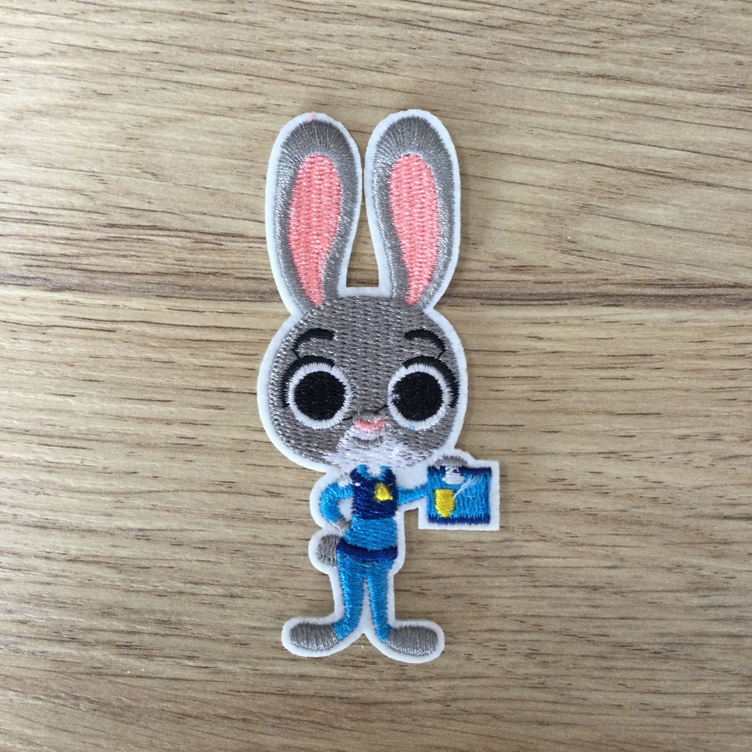 Judy Hopps Embroidered Patch - Etsy