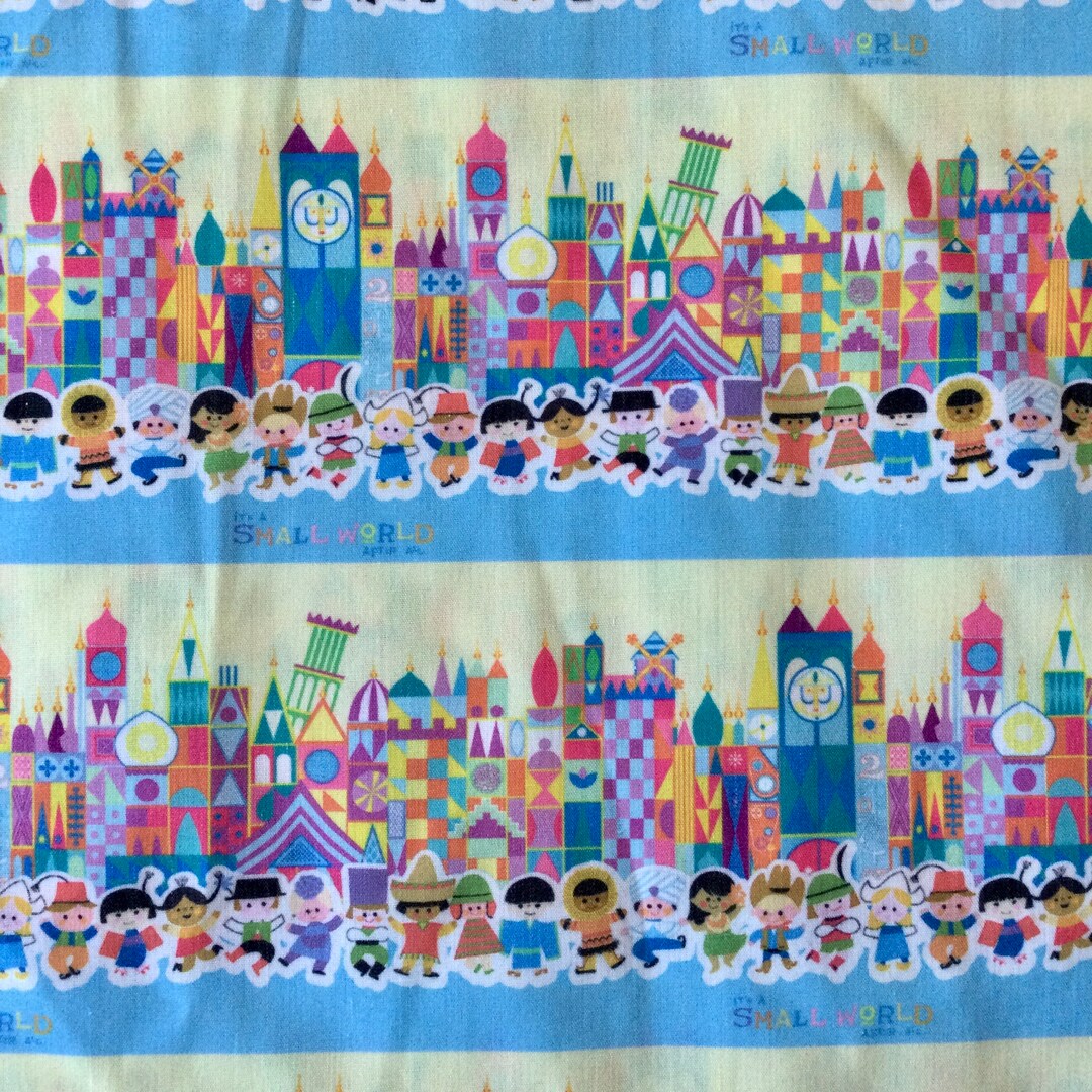 Offcut Small World Character Fabric - Etsy