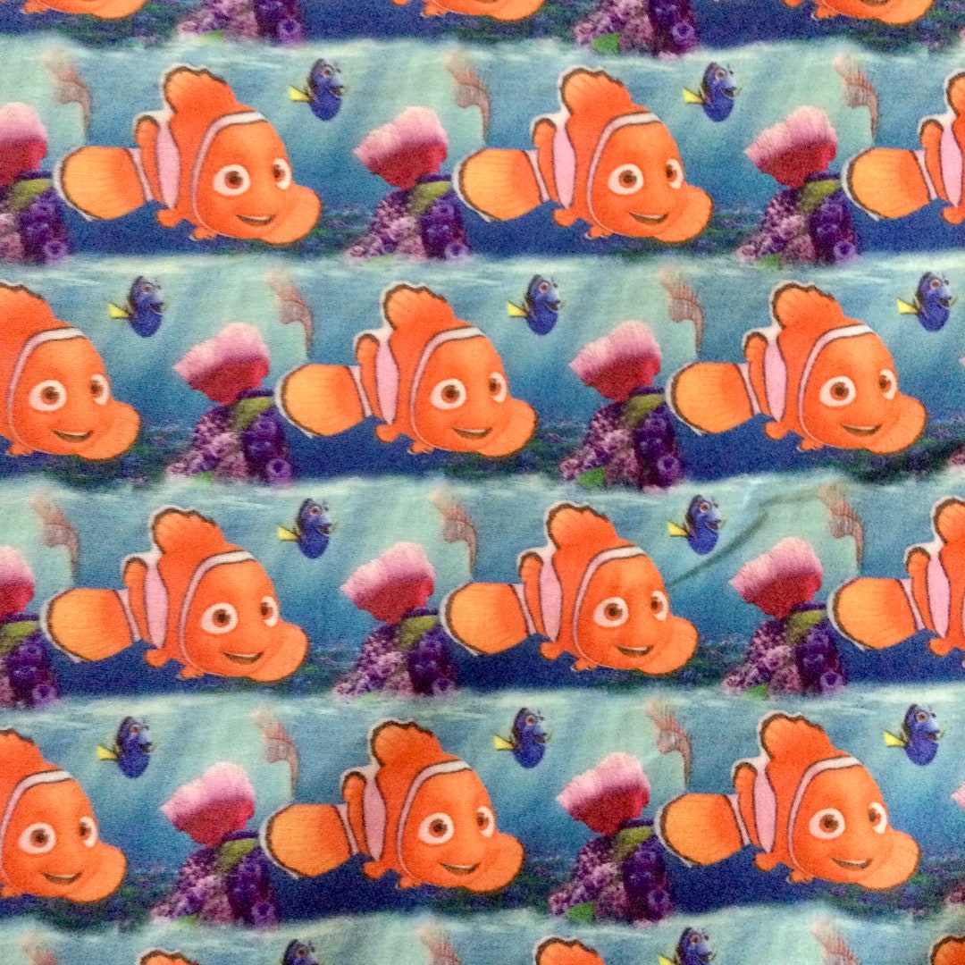 Offcut Nemo Character Fabric - Etsy