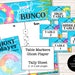 Summer Pool Party Bunco Score Cards, Swim Party Bunco Score Sheets ...