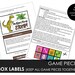 Adjectives Printable Board Game, Education Games, Grammar Game, ESL ...