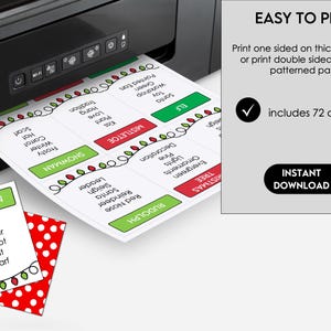 Christmas Forbidden Word Game: Holiday Party Fun (printable) - Etsy