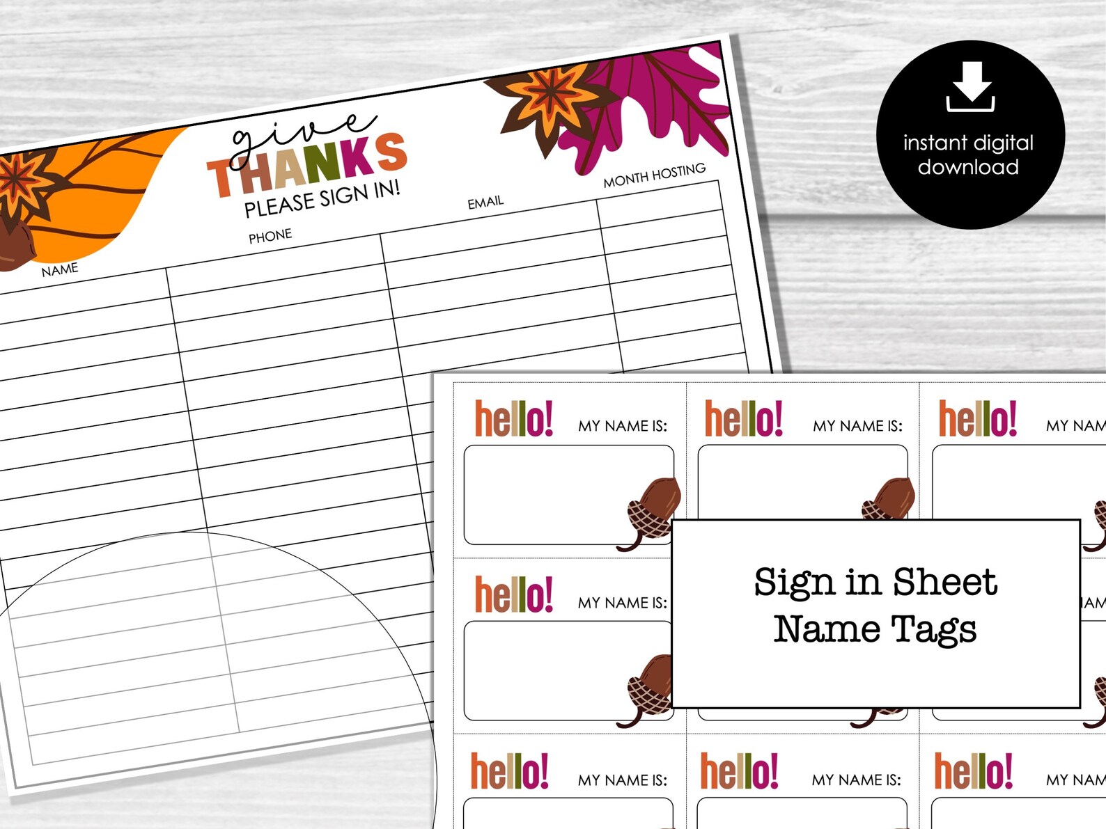 Thanksgiving Printable Bunco Score Cards, November Bunco Score Sheets ...