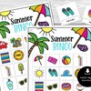 Summer Bingo, Printable Kids Party Game, Summertime Bingo Game, Beach ...