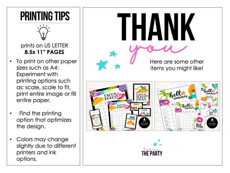 Spring Bunco Score Cards May Bunco Score Sheets Flowers - Etsy