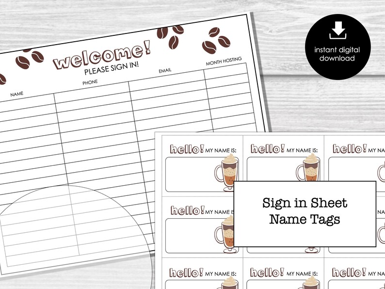 Coffee Lovers Bunco Score Sheets Coffee Party Bunco Bunco - Etsy